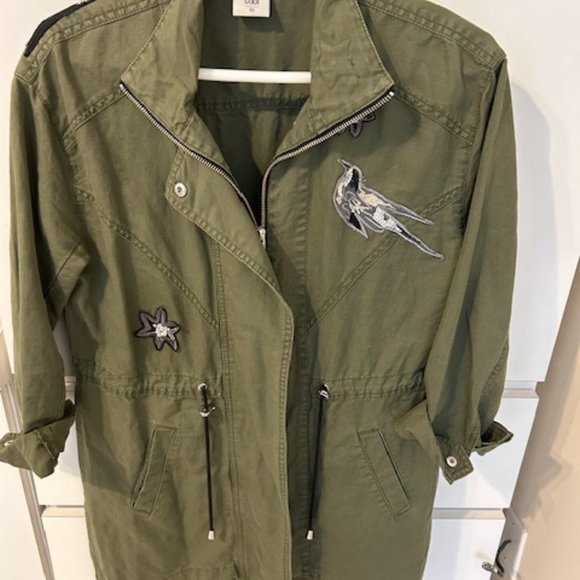 CAbi | Jackets & Coats | Cabi Style 337 Hanson Anorak Utility Military ...
